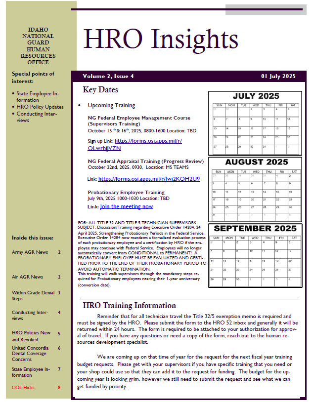 HRO Insights Volume 2, Issue 4- 01 July 2025